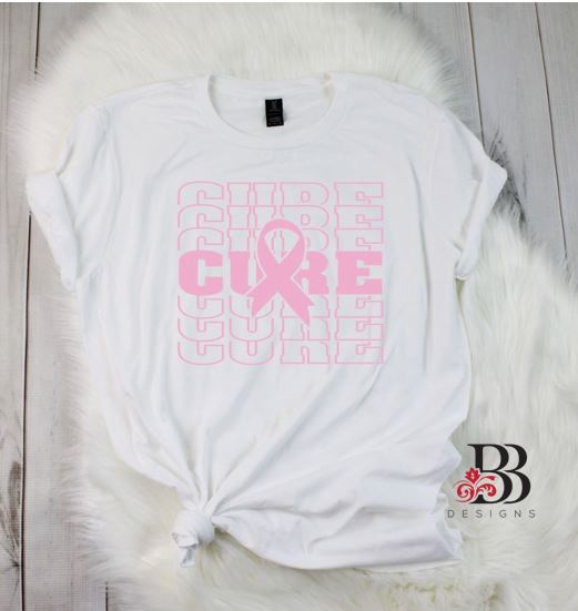 Cure Ribbon - Pink – Beyond Basic Designs