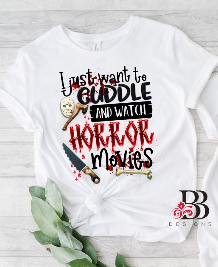 Cuddle and Watch Horror Movies